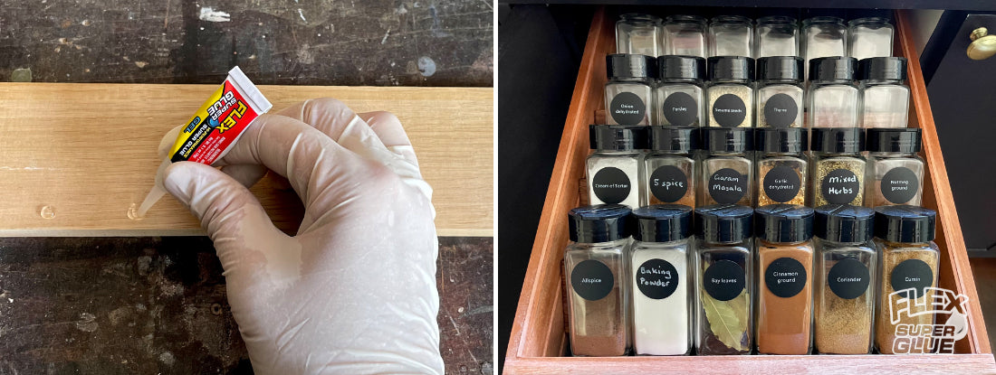 How To Make a DIY Spice Drawer Organizer – Flex Seal Australia